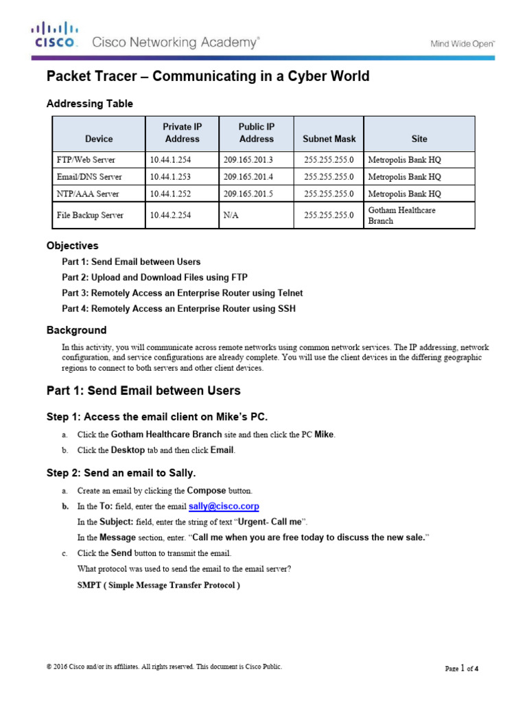 Cyber Network Communication Guide | PDF | File Transfer Protocol | Secure Shell
