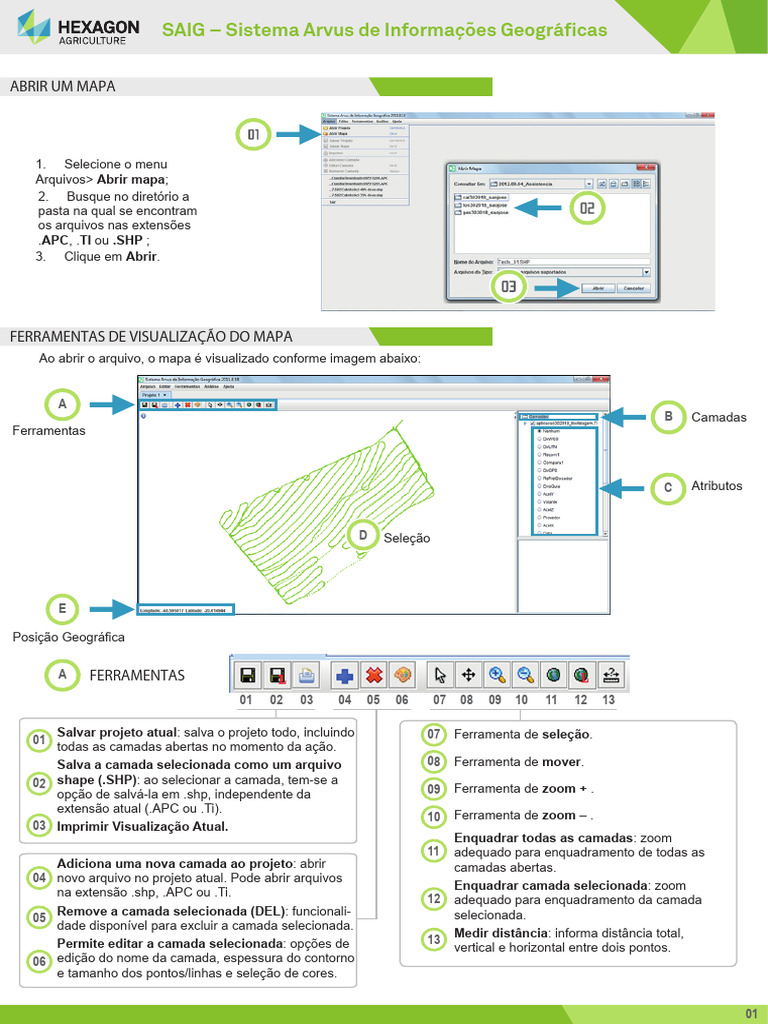 Hexagon AG SAIG Quick Guide-PT | PDF