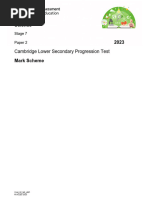 Progression Test Stage 7 2025 Science P1 | PDF | Tide | Metals