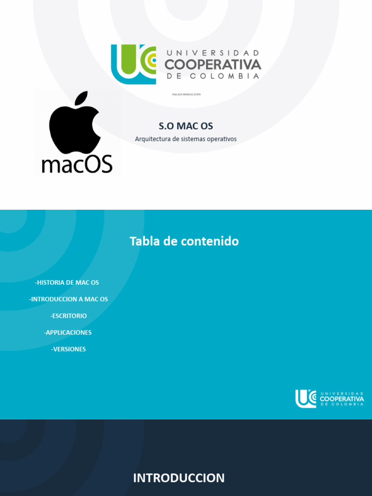 Historia de Mac OS y sus versiones | PDF | Apple Inc. | Informática