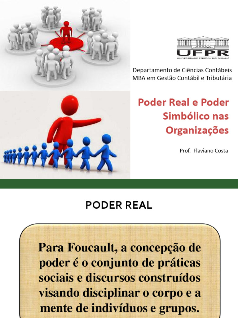 Poder Real e Poder Simbólico | PDF | Liderança | Sociologia