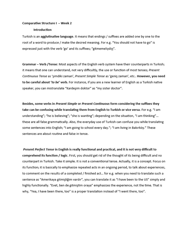 Comparative Structure | PDF | Grammatical Tense | English Language