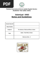 O Level Islamiat Notes - Articles of Faith-Umar Khan | PDF | Prophets ...