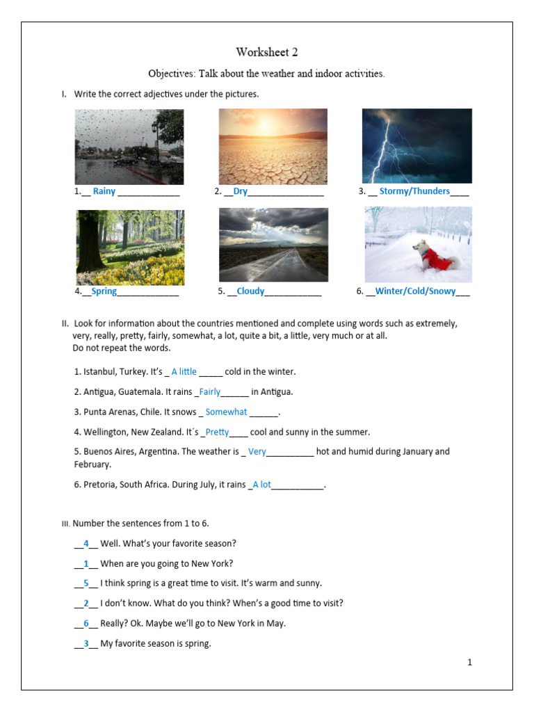 Worksheet 2 | PDF | Dubai