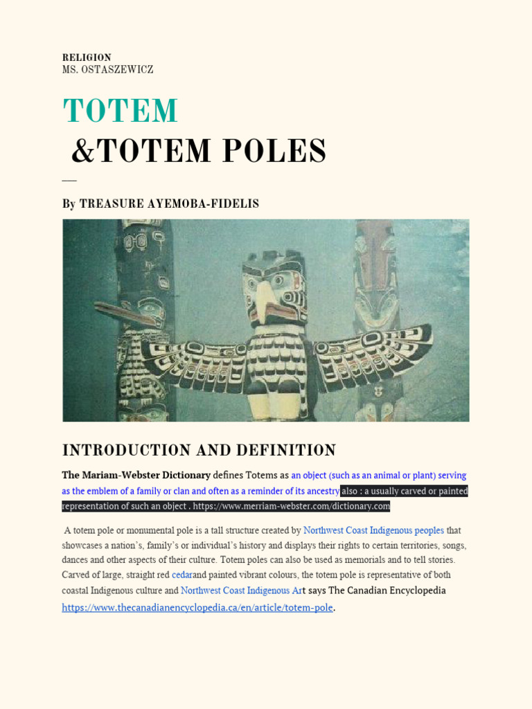 Totem | PDF