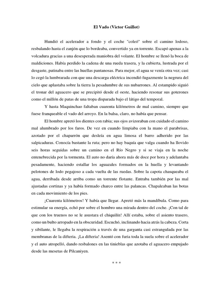 El Vado | PDF | Ciencias de la Tierra