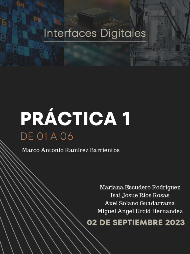 Práctica 1. Salidas digitales en Microcontrolador | PDF | Microcontrolador | Programación de ...