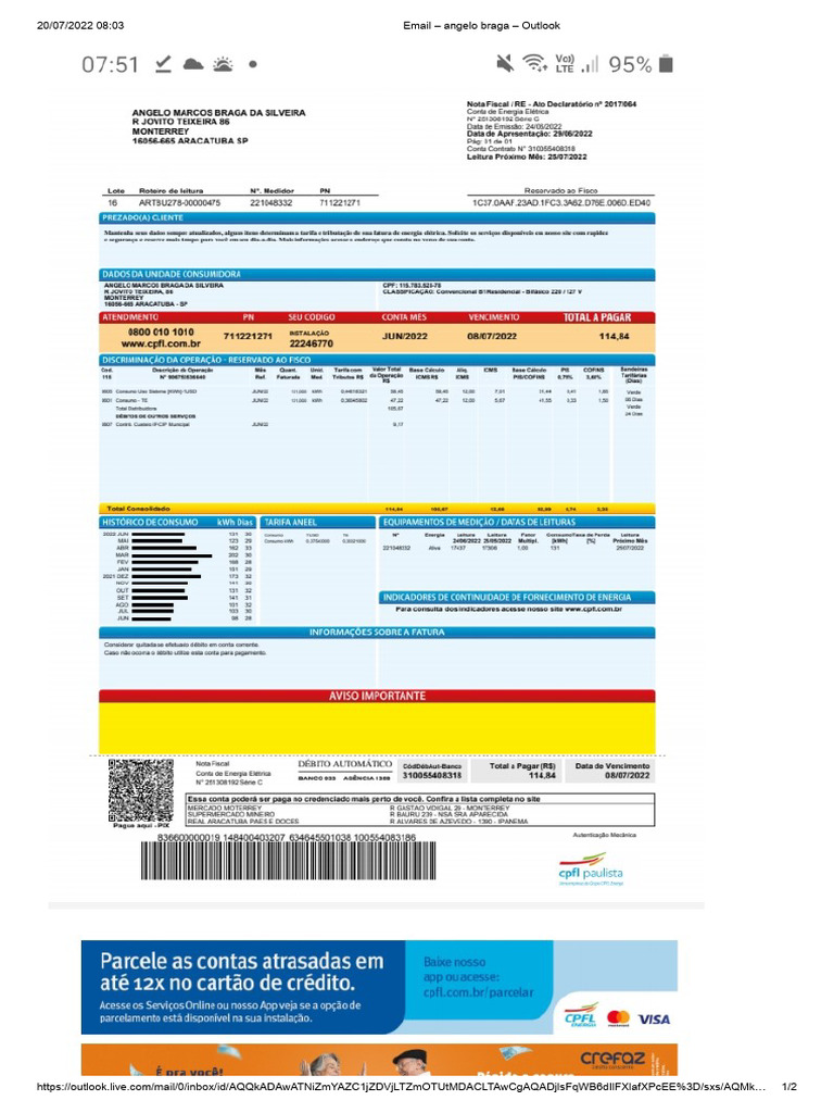 Comprovante Endereço | PDF