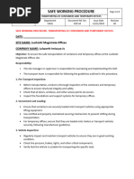 Daily Safe Task Instruction Form | PDF | Risk Assessment | Occupational ...