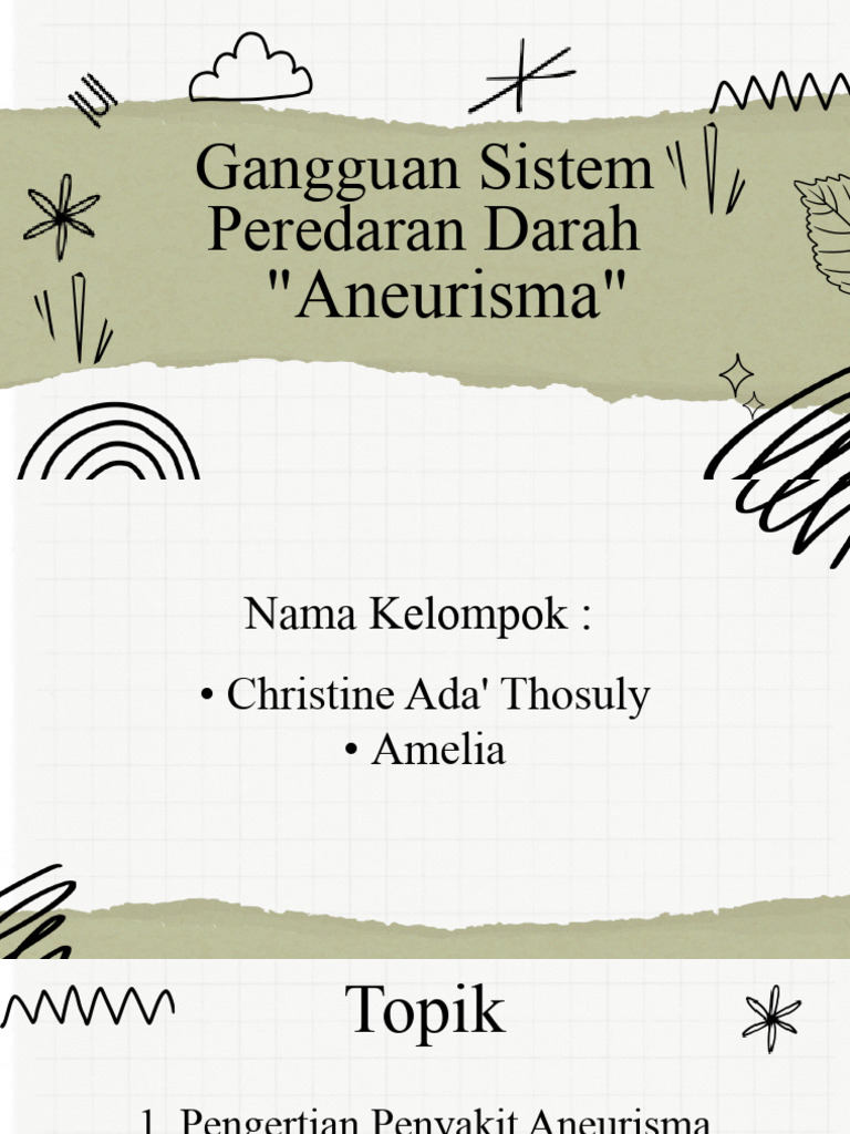 Penyakit Aneurisma Biologi | PDF