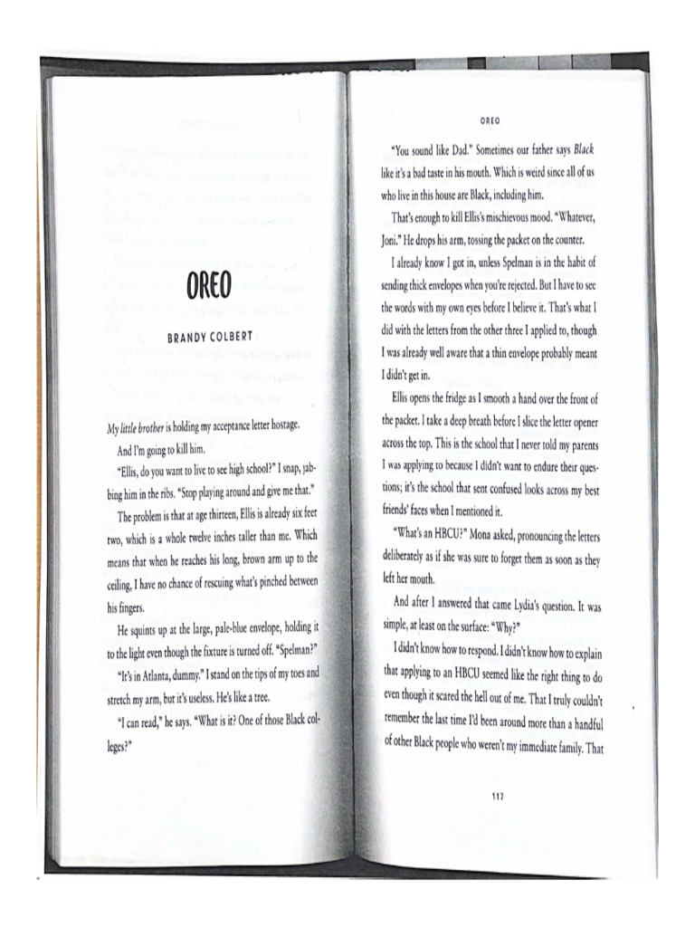 2022 Eng1d Short Story Oreo 2 | PDF