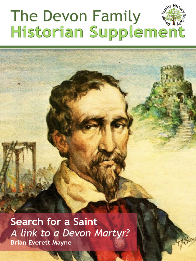 Search For A Saint - A Link To The Devon Martyr Cuthbert Mayne? | PDF