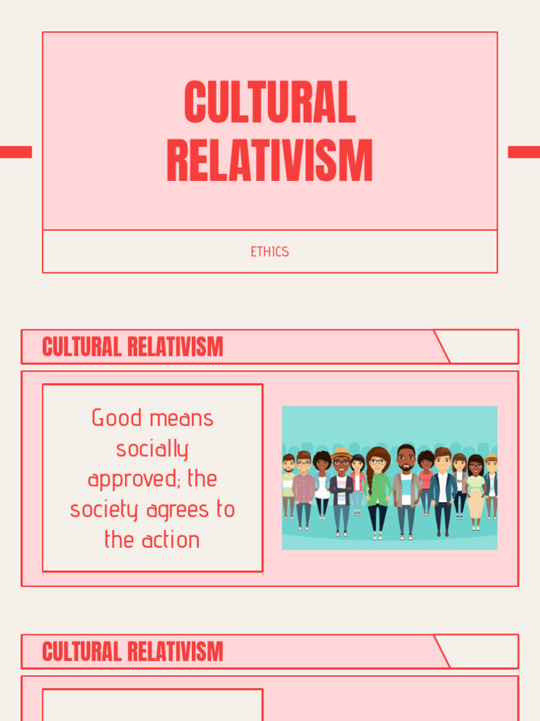 Cultural Relativism | PDF | Relativism | Morality