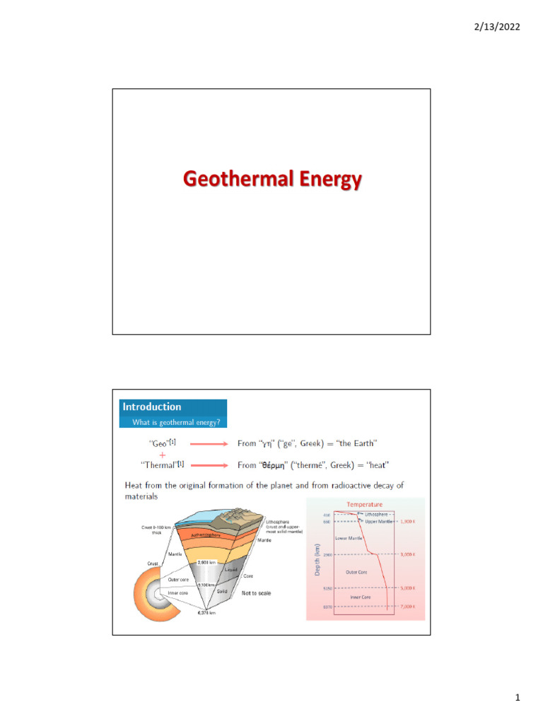 Geothermal Energy | Download Free PDF | Geothermal Energy | Steam