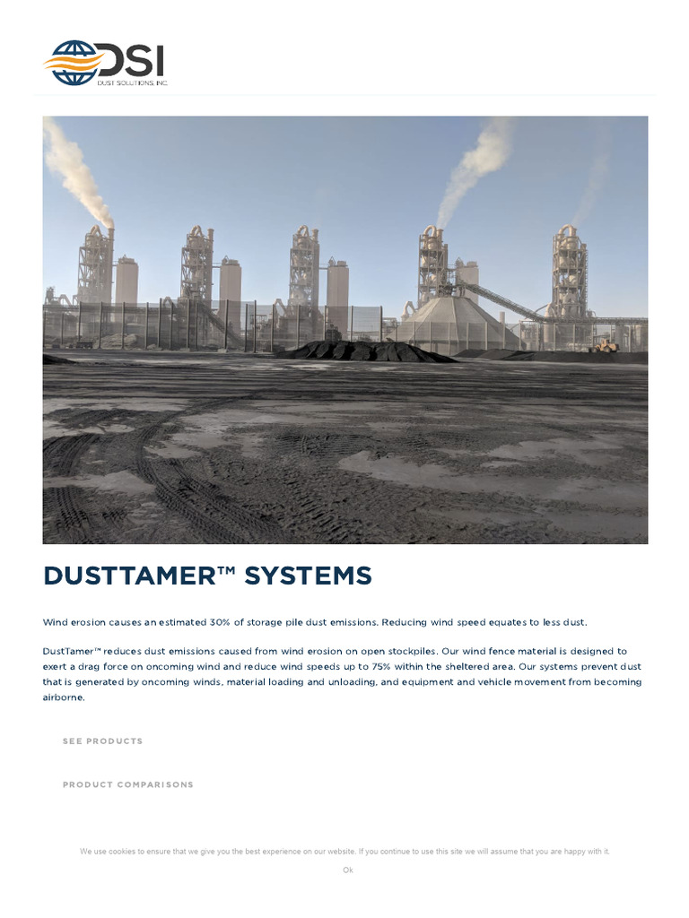 Wind Fencing in Mining Dust Control | PDF | Wound | Particulates