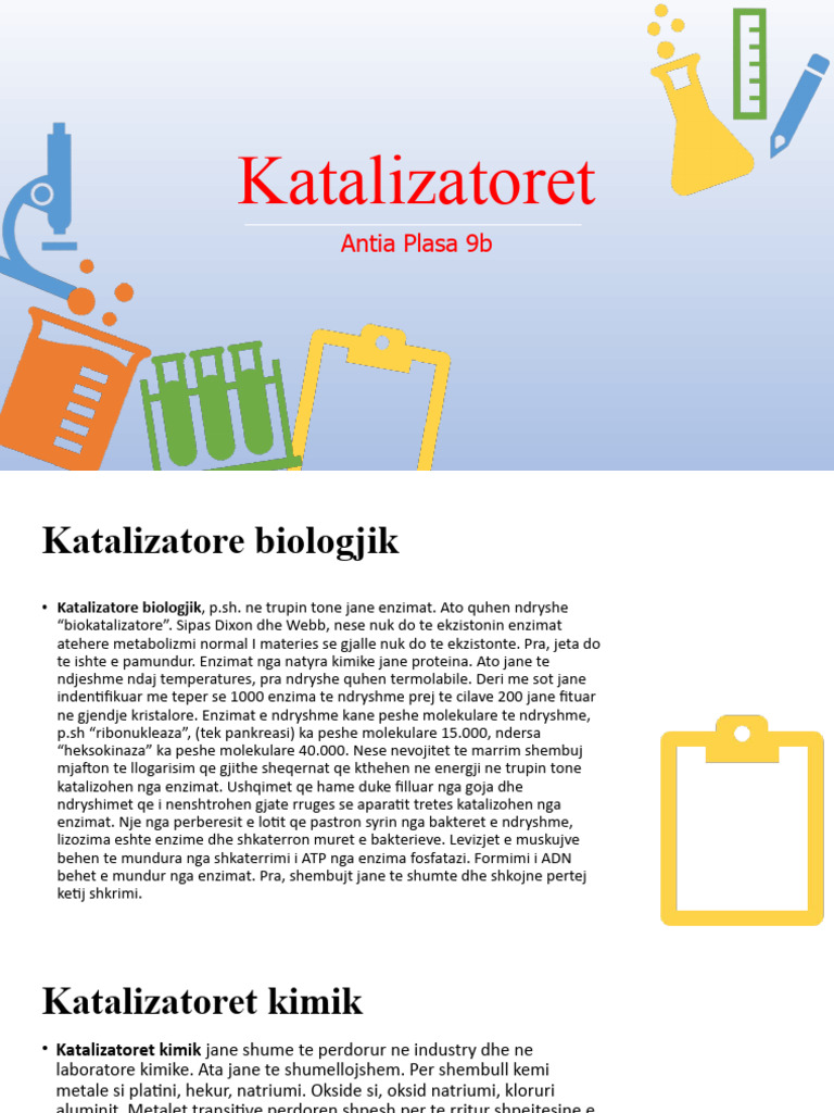 Katalizatoret | PDF