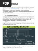 Lecture 12 - General Register Organization | PDF | Central Processing Unit | Input/Output