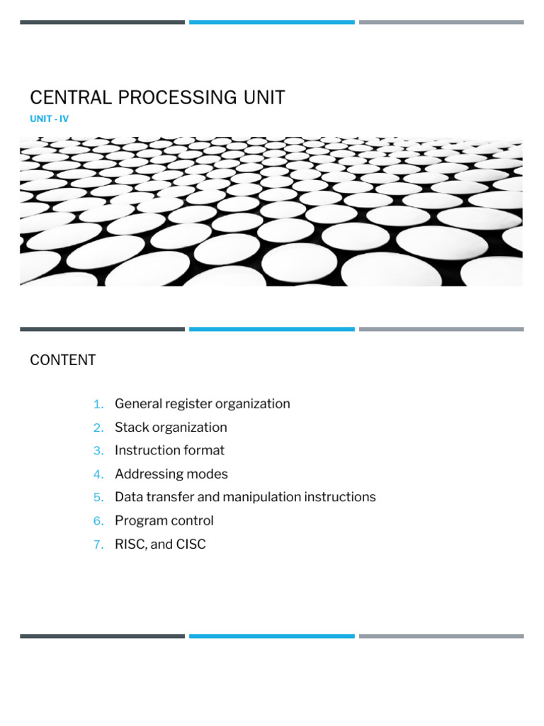UNIT 3 Ca (EASY) | PDF | Central Processing Unit | Computer Hardware