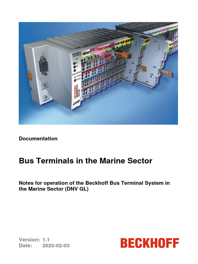 dnv_gl_notes_for_bus_terminals_en | PDF | Safety | Trademark