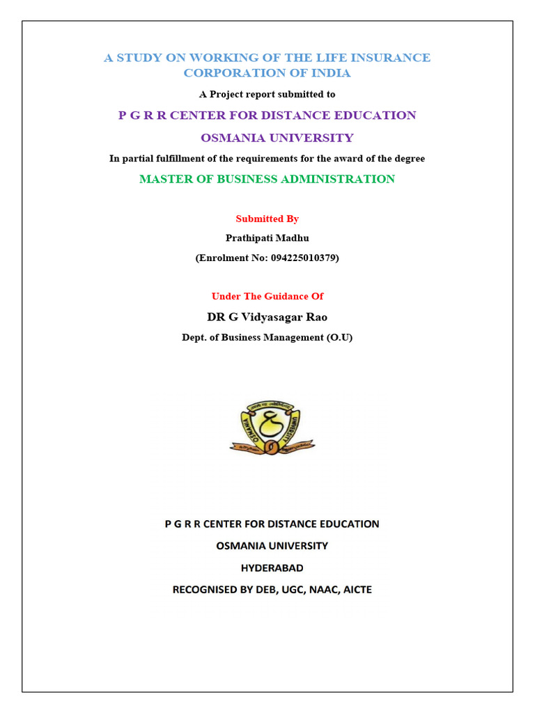 Kumar Project | PDF | Money Market | Securities (Finance)