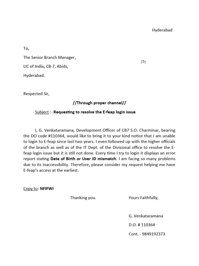 through Proper Channel | PDF