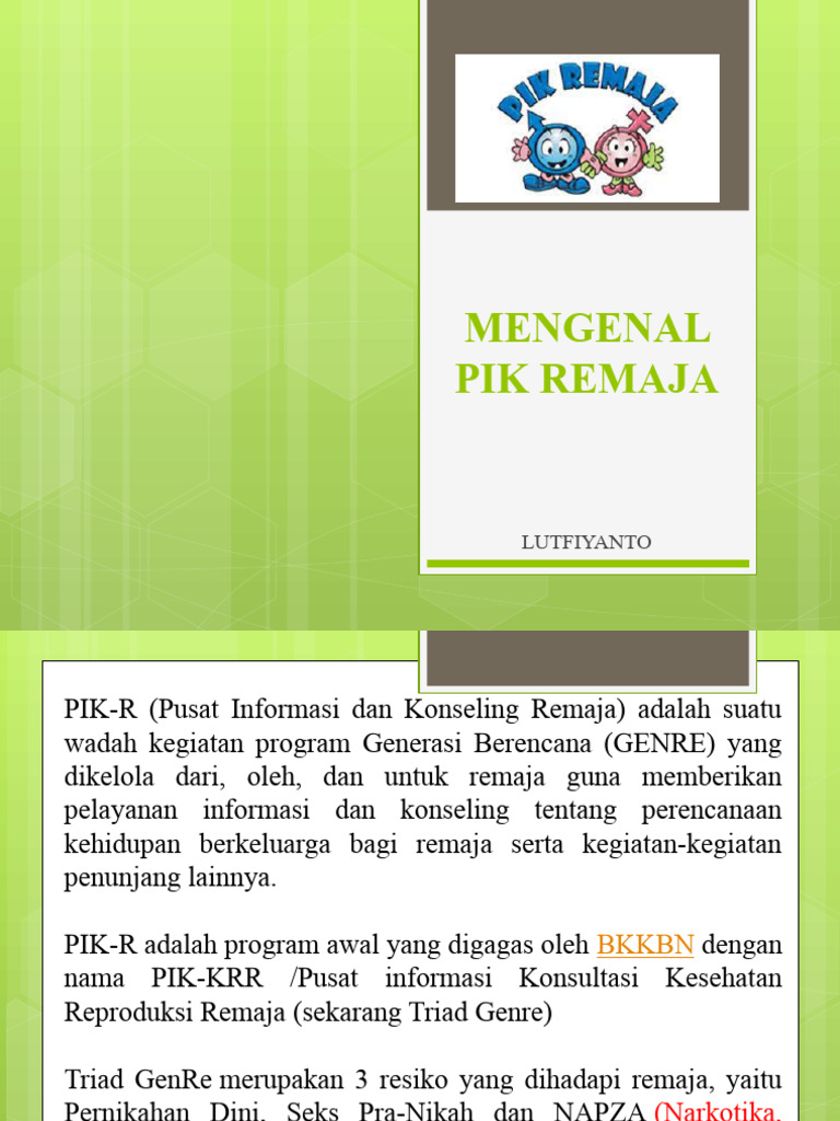 Mengenal Pik Remaja | PDF
