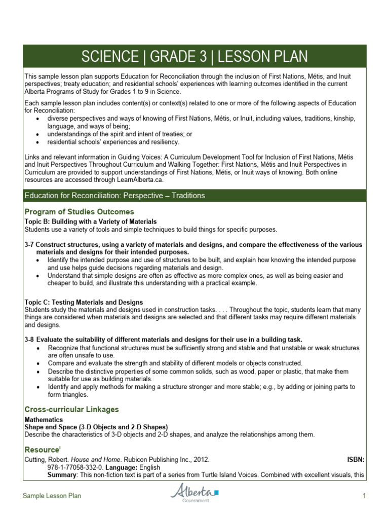SLP - Science - Grade 3 | PDF | Curriculum | Lesson Plan