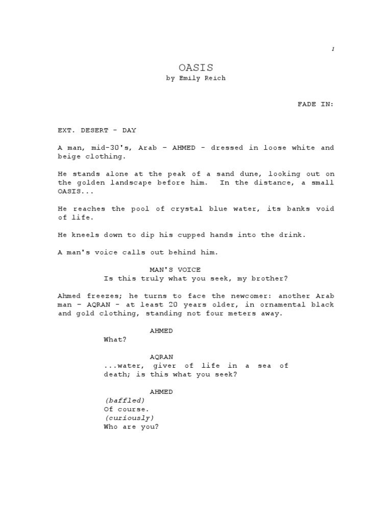 Oasis | PDF