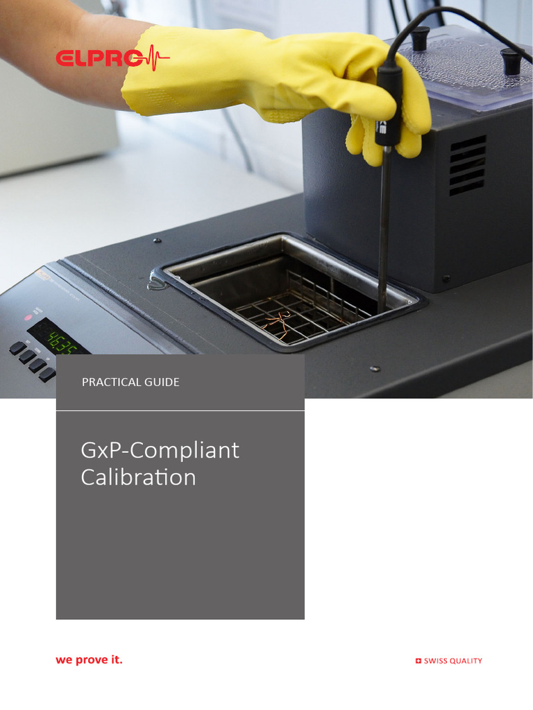 GxP-Compliant Calibration | PDF | Calibration | Science