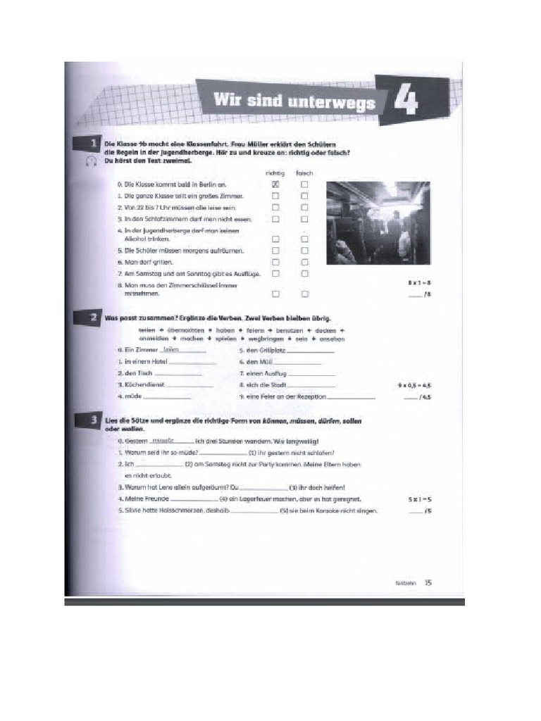Klasse A2! Test 4 | PDF