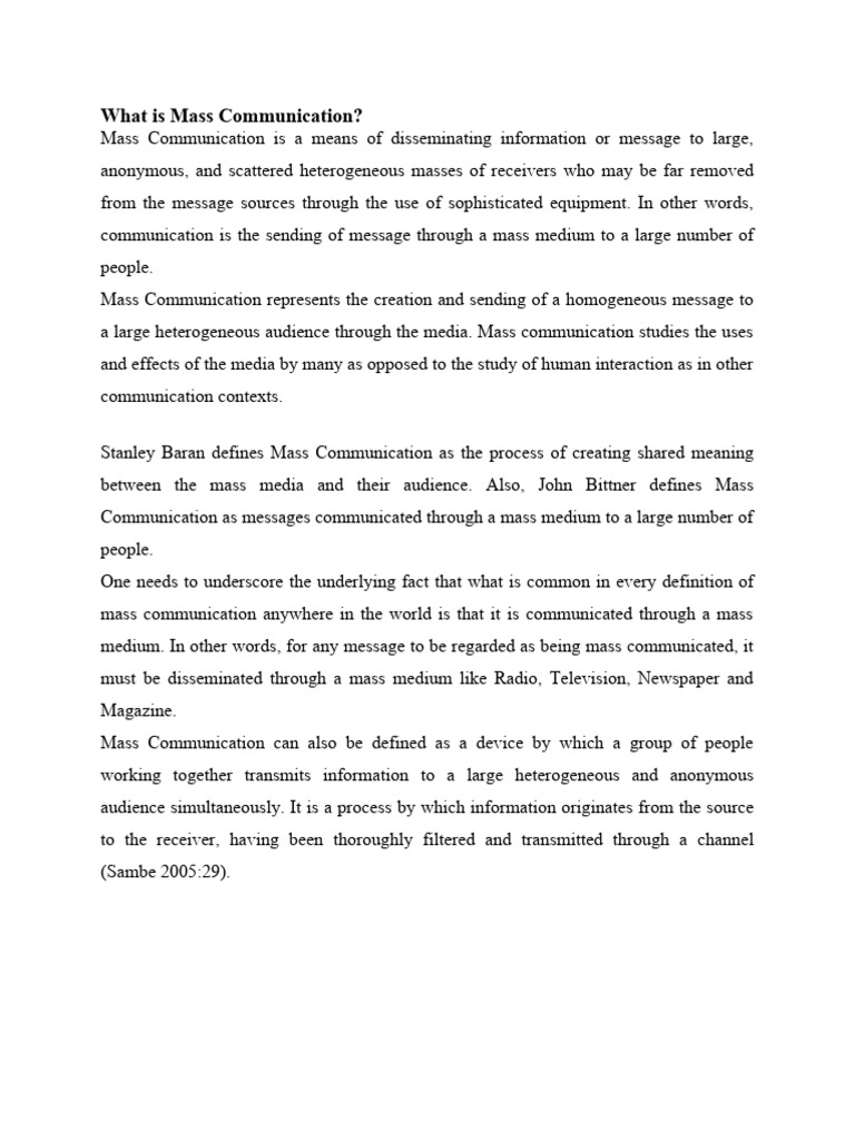 Aviation Notes | PDF | Communication | Mass Media