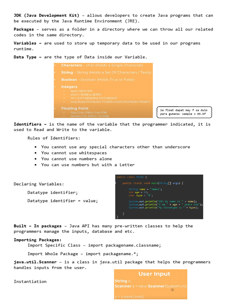 Java Pdf Java Programming Language Programming
