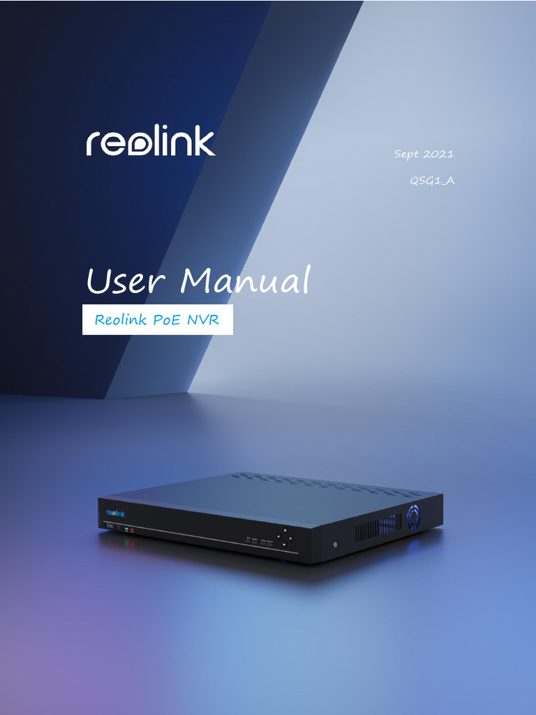 Reolink NVR User Manual | PDF | File Transfer Protocol | Computer ...