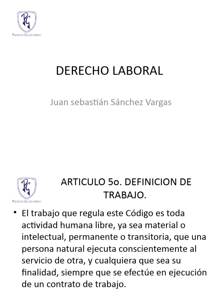 Derecho Laboral 1 | PDF | Derecho laboral | Salario