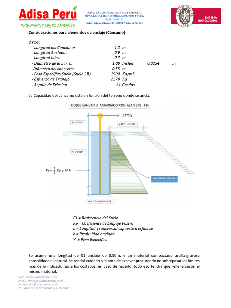Memoria de Calculo de Cancamo - Adisa | Descargar gratis PDF ... Memoria de Calculo de Cancamo - Adisa | Descargar gratis PDF ...