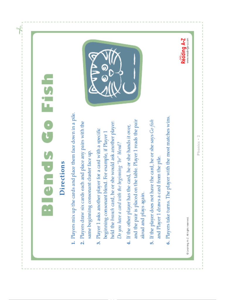 Blends Go Fish | PDF