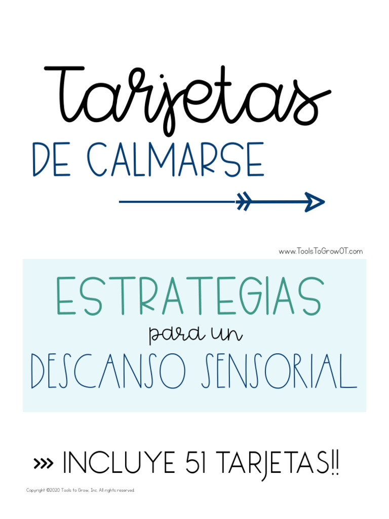 Ty8 - Calm Down Cards 2020 SPANISH | PDF | Negocios | Hogar, jardinería ...