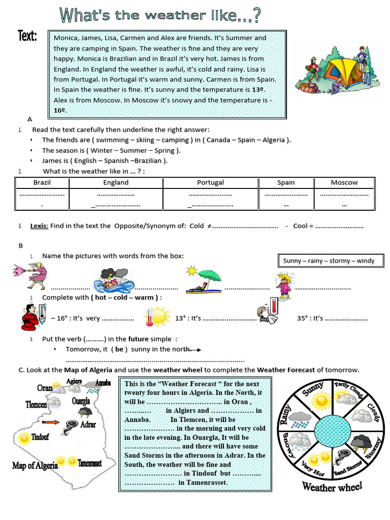 What's The Weather Like | PDF | Applied And Interdisciplinary Physics ...
