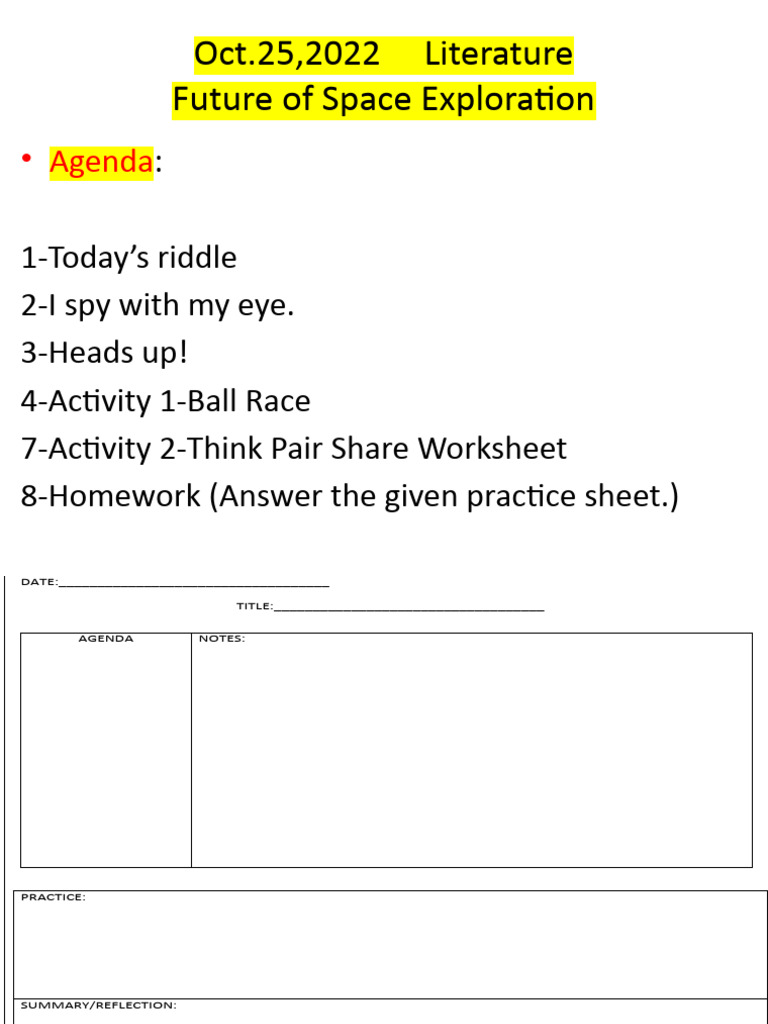 Future of Space Exploration - Part 3 | PDF | Space Exploration | Outer ...