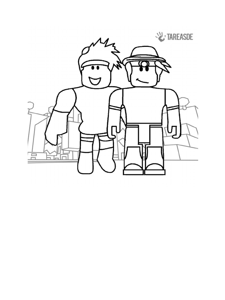 Libro Roblox para Colorear PDF | PDF