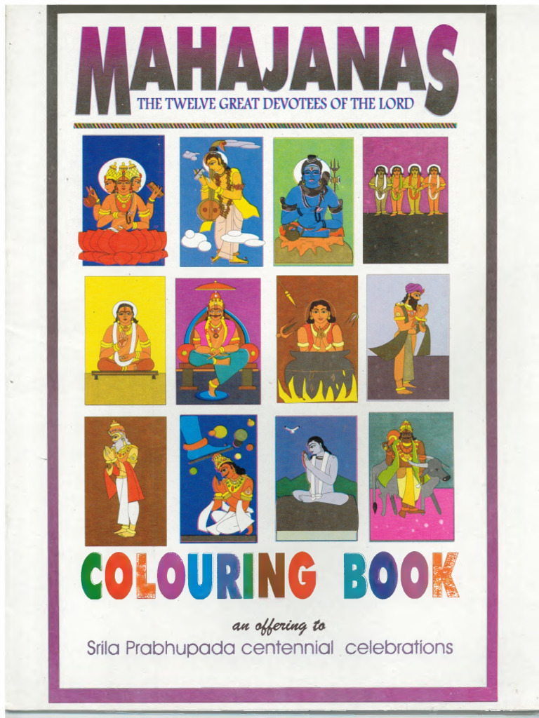 Mahajanas20the20Twelve20great 20-20coloring20book | PDF | Vishnu ...