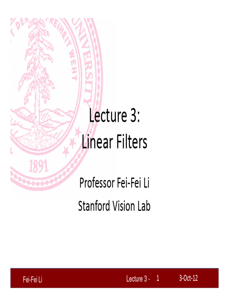 Linear Filters Pdf Fast Fourier Transform Discrete Fourier Transform