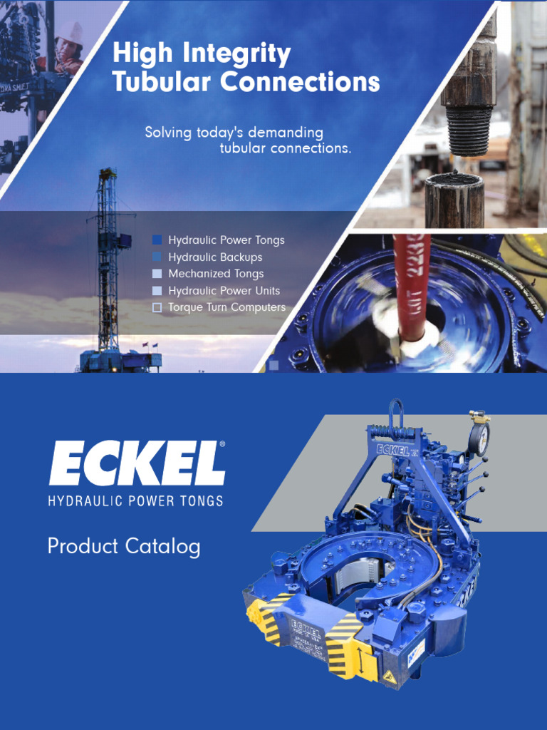Eckel Product Catalog | PDF | Pipe (Fluid Conveyance) | Quality Management