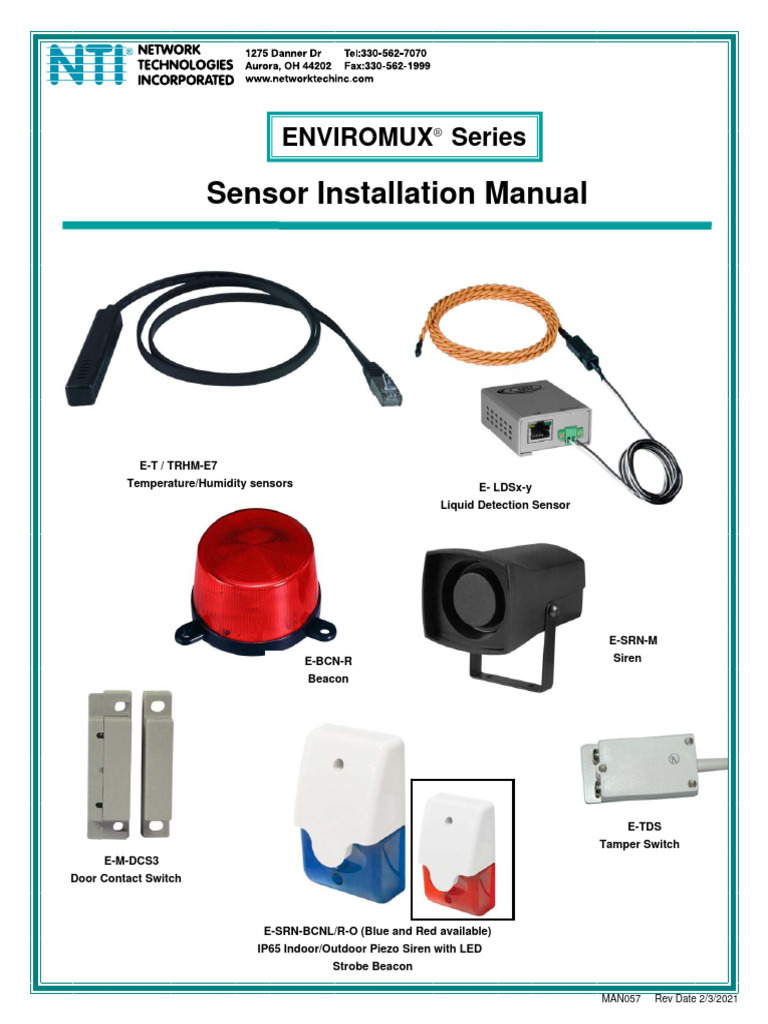 Sensor Installation Manual | PDF | Electrical Connector | Manufactured ...