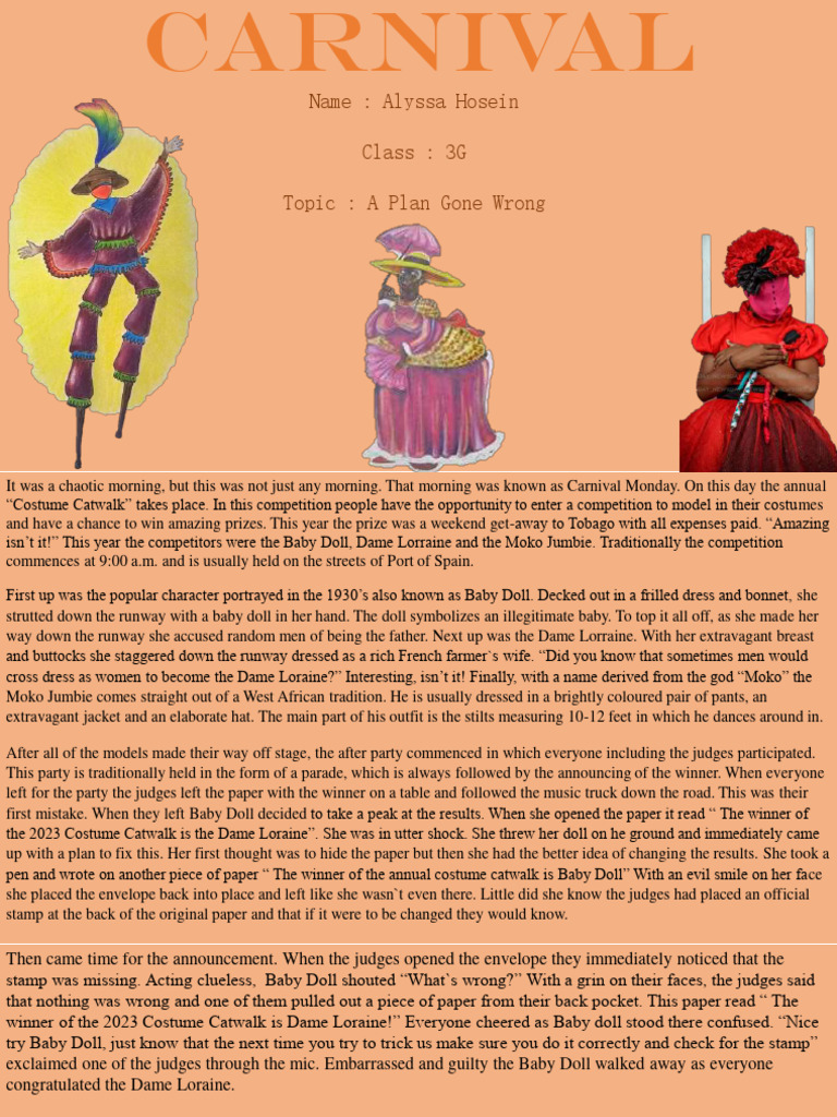 Carnival Essay | PDF