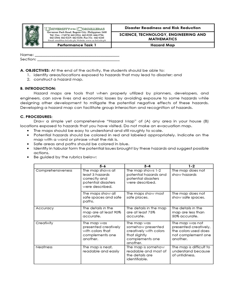Creating Simple Hazard Maps | PDF | Hazards | Map