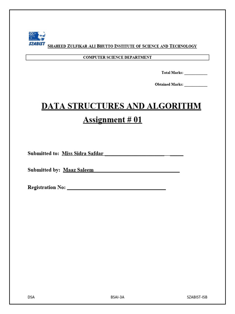 DSAlabtasks | PDF | Theoretical Computer Science | Algorithms And Data Structures