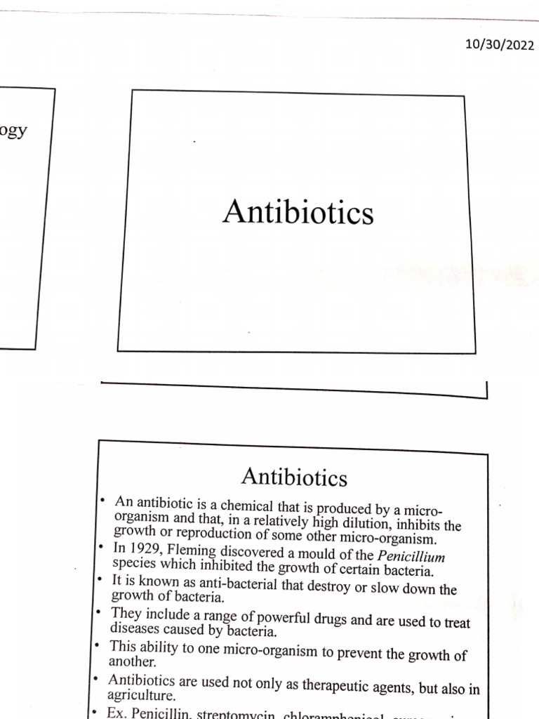 Antibiotics | PDF