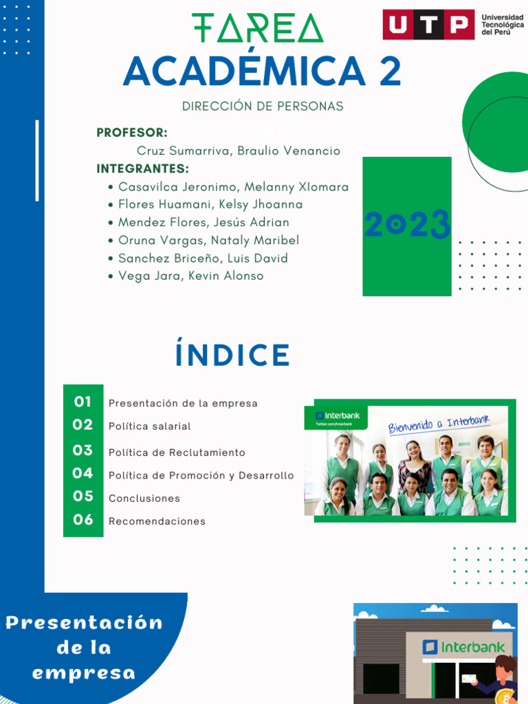 TA2 - PPT - Dirección de Personas | Descargar gratis PDF | Gestión de recursos humanos ...