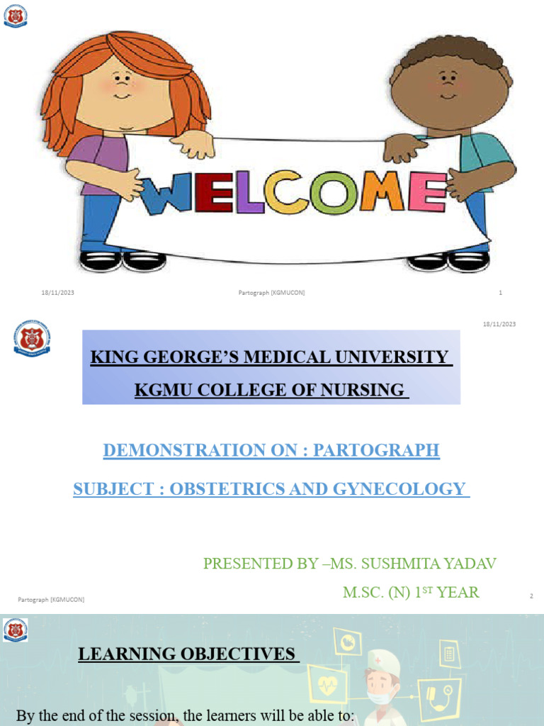 partograph ppt | PDF | Childbirth | Women's Health